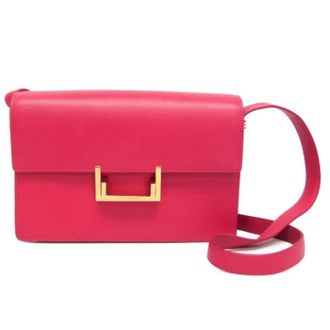 Saint Laurent Pre-owned Leder Schultertasche - - Pre-owned - Damen - Rosa - ONE SIZE