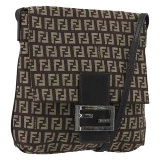 Fendi Pre-owned Zucchino Shoulder Bag - - Pre-owned - Damen - Braun - ONE SIZE