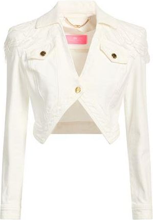 Elisabetta Franchi MANTEAUX - Manteaux en jean sur YOOX.COM