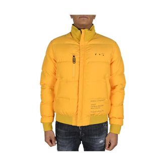 Off-white Homme, Vestes, Jaune, Taille: M Polyester