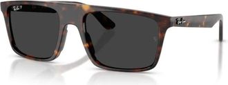 Ray-Ban unisex, Accessoires, Brun, Taille: 55 MM Square Lunettes de soleil