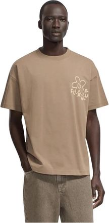Flaneur Fl&acirc;neur, Homme, Tops, Brun, Taille: XS T-shirt Blossom