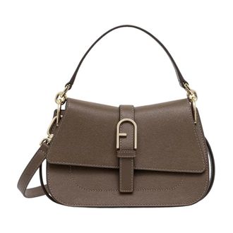 Furla Flow Mini Henkeltasche - - Bags - Damen - Braun - ONE SIZE