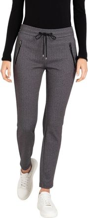 Mac Jeans Mac Damen Hose Easy Gemustert Steel Grey Printed - 44/29