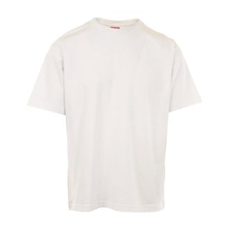 Kenzo Homme, Tops, Blanc, Taille: M Boke Flower 2.0 Embroidered Oversize T-Shirt