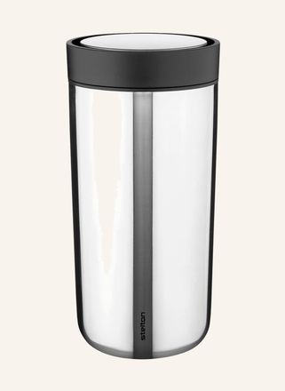 Stelton Stelton Thermobecher To Go Click silber