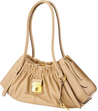 Marc Jacobs Womens The Satchel Bag - Marc Jacobs Leather Brown Lambskin Handbags-Purses