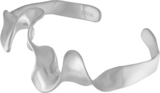 Dansk Copenhagen Wasserdichtes Geflochtenes Manschettenarmband - - Accessories - Damen - Grau - ONE SIZE