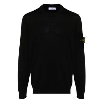 Stone Island Herren, Strickwaren, Schwarzk, MGr&ouml;&szlig;e
