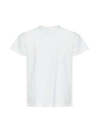 Maison Margiela Womens Jersey T-Shirt White Cotton T-Shirts & Jerseys