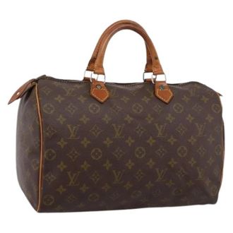 Louis Vuitton Pre-owned Speedy 35 Hand Bag - - Pre-owned - Damen - Braun - ONE SIZE