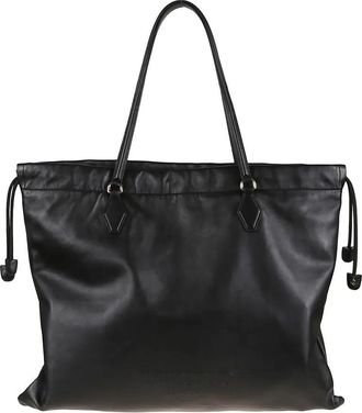 Jimmy Choo London Shopper & Totes - Spacious Black Leather Shopper Bag - Gr. unisize - in Schwarz - für Damen