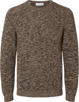 Selected Male Strickpullover Rundhalsausschnitt