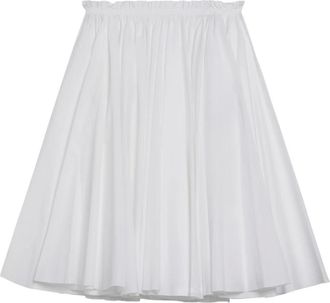 Ami Femme, Jupes, Blanc, Taille: 38 FR Midi Corolla Skirt