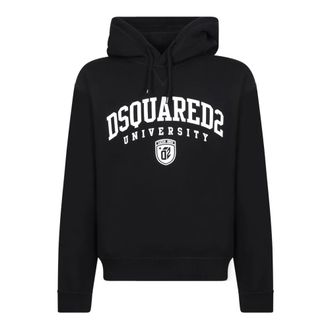Dsquared2 University Cool Hoodie - - Sweatshirts & Hoodies - Herren - Schwarzk - S