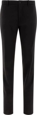 Incotex Homme, Pantalons, Noir, Taille: XL Pantalon de ville coupe ajust&eacute;e