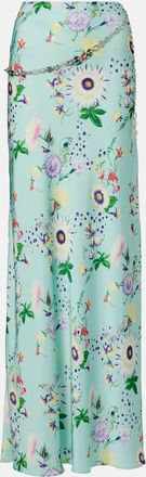 Paco Rabanne Maxirock aus Satin