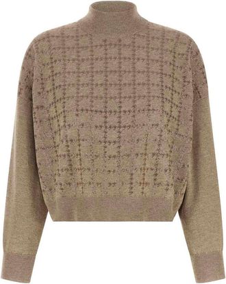 Brunello Cucinelli Rundhalspullover - Beige