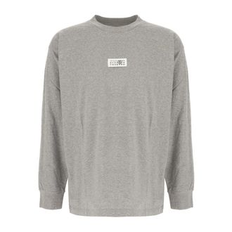 Maison Margiela Felpe Langarmshirt - - Tops - Herren - Grau - M