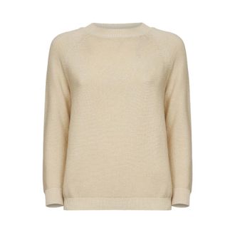 Max Mara Damen, Strickwaren, Beige, MGr&ouml;&szlig;e