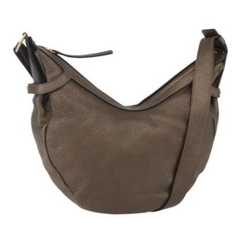Ferragamo Sac &agrave; bandouli&egrave;re en cuir Pre-owned - Femme - Pre-owned - Brun - Taille: ONE Size