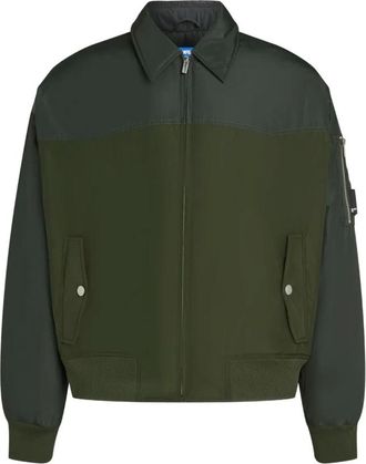 Karl Lagerfeld Homme, Vestes, Vert, Taille: L Blouson aviateur rembourr&eacute;