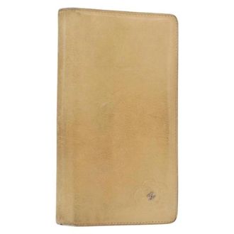 Chanel Pre-owned Leder Portemonnaie - - Pre-owned - Damen - Beige - ONE SIZE