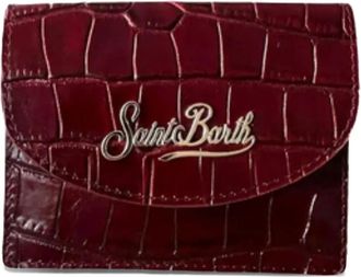 MC2 Saint Barth portefeuille à logo - Rouge