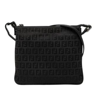 Fendi Pre-owned Canvas Crossbody - - Pre-owned - Damen - Schwarzk - ONE SIZE