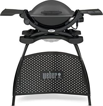 Weber 52020853 Q 1400 Elektrischer Grill, Dunkelgrau