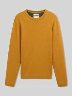 Tom Tailor Regular Fit Pullover aus reiner Baumwolle