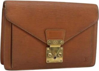 Louis Vuitton Sac bandouli&egrave;re en cuir Epi Pre-owned - Femme - Pre-owned - Brun - Taille: ONE Size