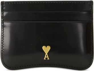Ami Femme, Accessoires, Noir, Taille: ONE Size Paris Card Case