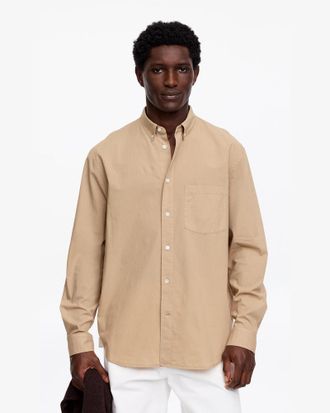 Arket Legeres Popeline-Hemd -Beige