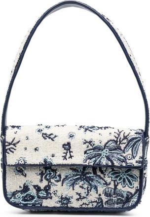 Staud Staud, Femme, Sacs, Bleu, Taille: ONE Size Tommy Beaded Bag