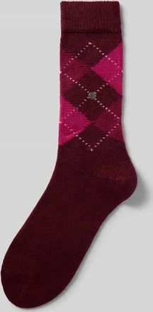Burlington Socken mit Logo-Applikation Modell WHITBY