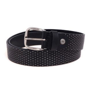 Minoronzoni 1953 Homme, Accessoires, Noir, Taille: 110 CM Ceintures