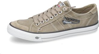Dockers by Gerli Herren Low-Top Sneaker, Männer Halbschuhe,Strassenschuhe,Sportschuhe,Freizeitschuhe,Turnschuhe,Laufschuhe,Sand,40 EU