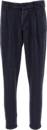 Original Vintage Homme, Pantalons, Bleu, Taille: L Sirio403Ink Cropped Pantalons