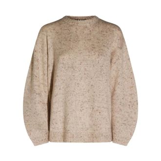 Fabiana Filippi Femme, Pulls, Beige, Taille: 34 FR Pull col rond