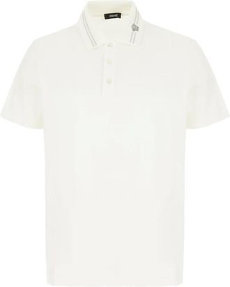 Versace Homme, Tops, Blanc, Taille: XL Polo