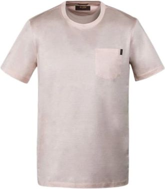 Moorer Homme, Tops, Rose, Taille: M Bruzio-Jcl T-shirt