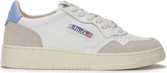 Autry Low-Top Sneaker - Leather And Suede Sneakers - Gr. 36 (EU) - in Weiß - für Damen