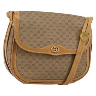 Gucci Sac bandouli&egrave;re Pre-owned - Femme - Pre-owned - Beige - Taille: ONE Size