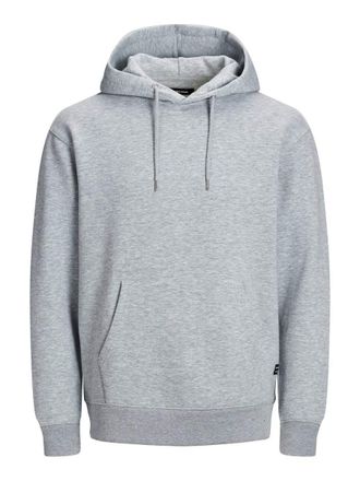 Jack & Jones Male Hoodie Schlichter MLight Grey Melange,Light Grey Melange,M