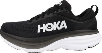 Hoka One One Hoka One Damen Bondi 8 Running Shoes, Black/White, 41 1/3 EU