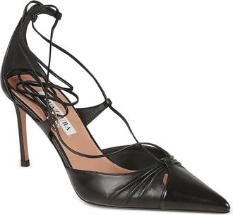 Aquazzura escarpins &agrave; talon nou&eacute; - Noir