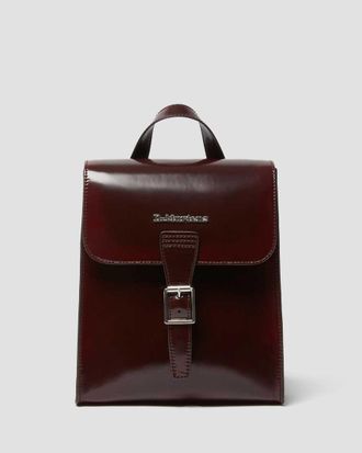 Dr. Martens Veganer Mini Rucksack, Kirsch, Einheitsgr&ouml;&szlig;e in Rot