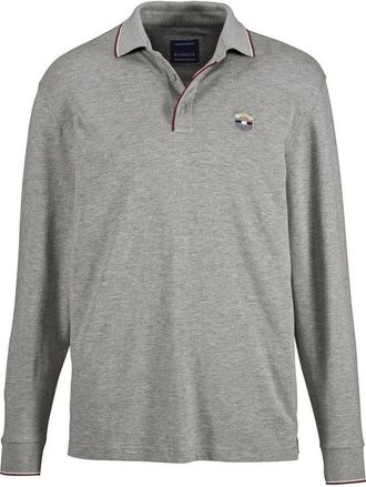 Babista Langarm-Poloshirt MILANVETZO hochwertige Piqué-Baumwolle