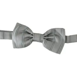 Dolce & Gabbana Verstellbare Fliege Hellgrau - - Accessories - Herren - Grau - ONE SIZE